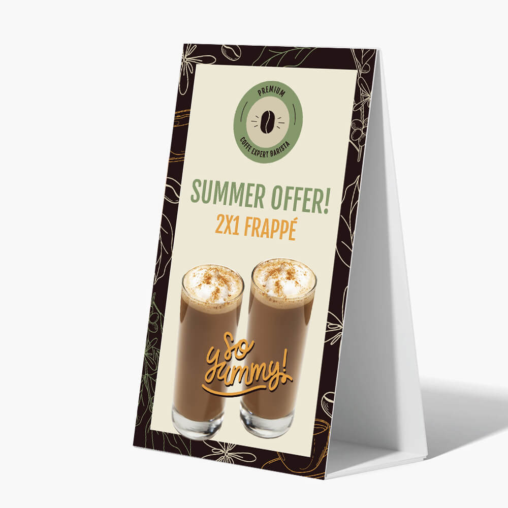 Custom Corrugated A-Frame Signs | Durable Outdoor Advertising Solutions