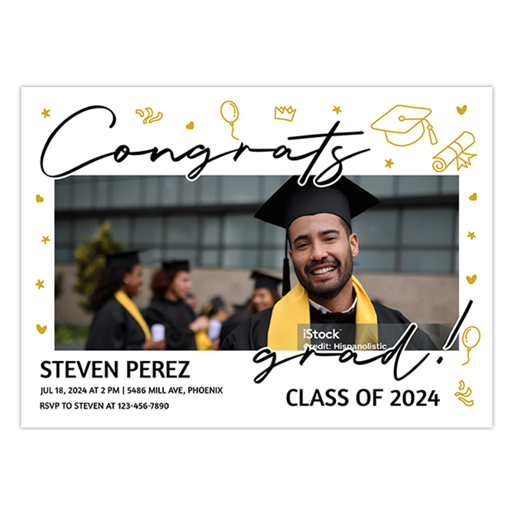 Elements of Graduation Cards - Custom Designs for Graduates | HiTech Albums