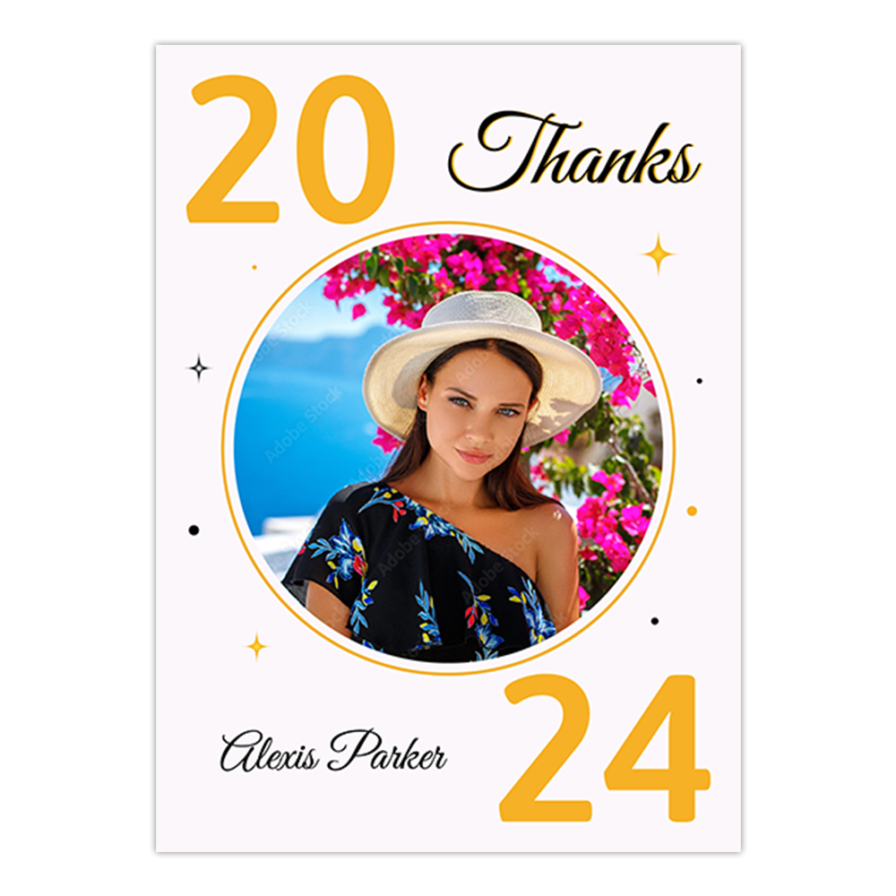 Simply Thanks | Graduation Thank You Cards for Sale | HiTech Albums