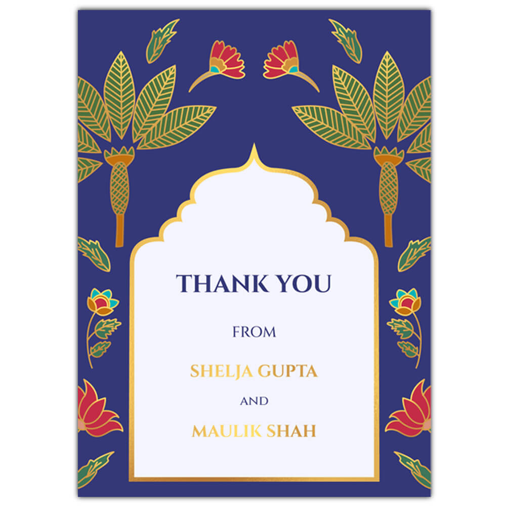 Regal Regards - Elegant Wedding Thank You Cards | HiTech Albums