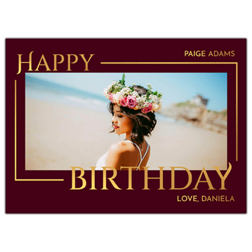 Rectangle Rhapsody- Personalized Photo Album Designs | HiTech Albums