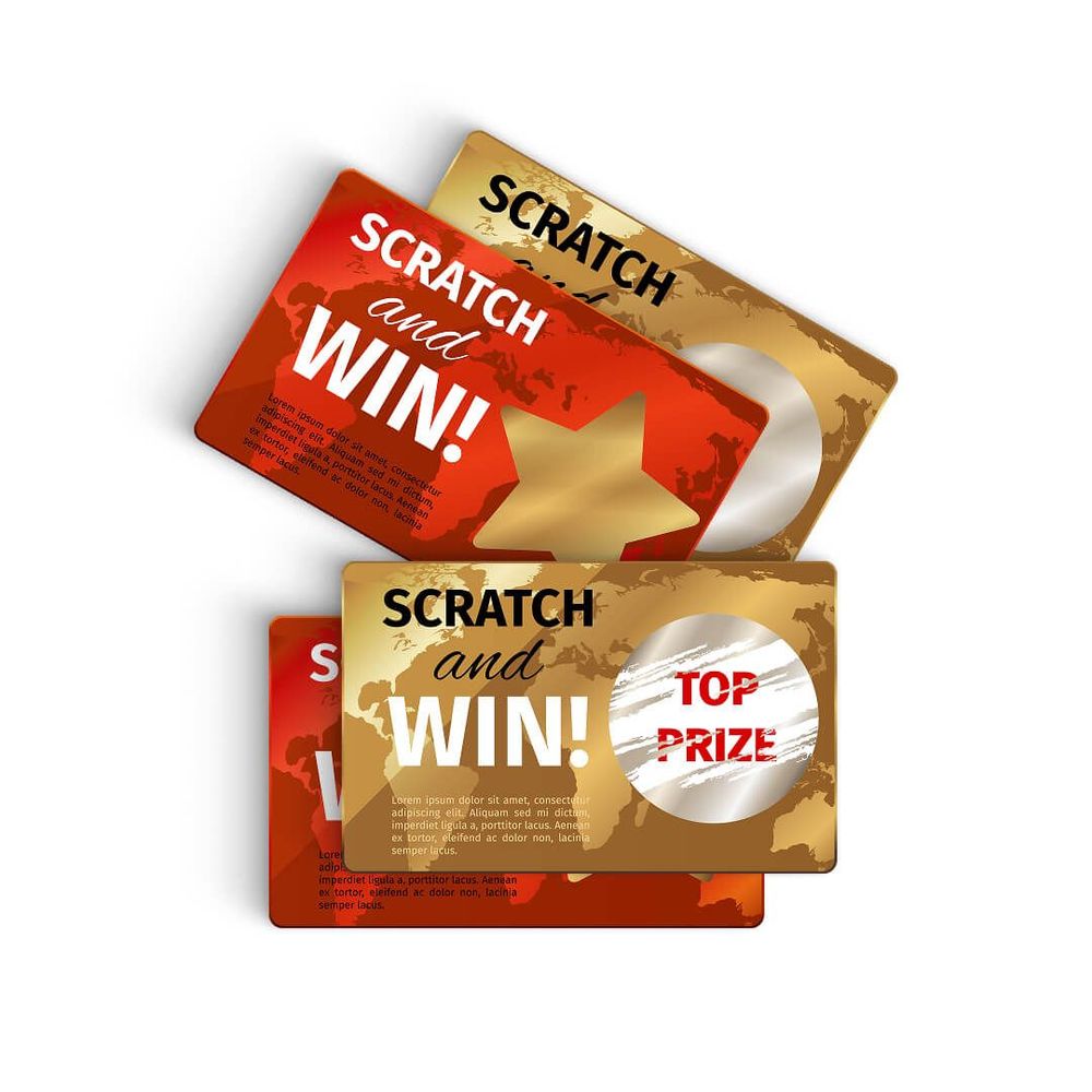 SCRATCH OFF CARDS - Hitech Print and Sign