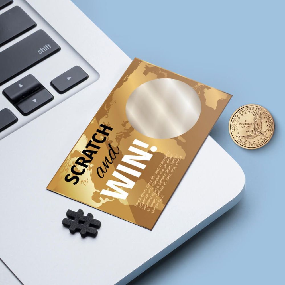 SCRATCH OFF CARDS - Hitech Print and Sign