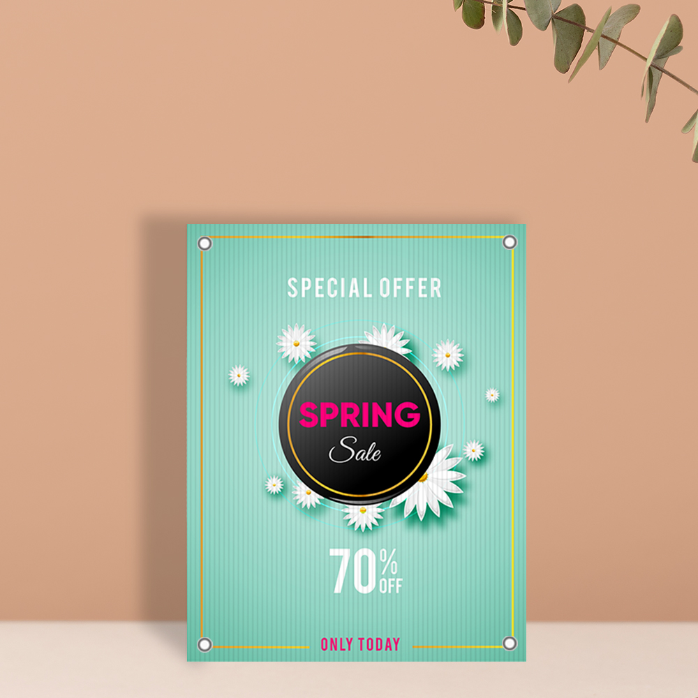 Coroplast Signs printing design online USA