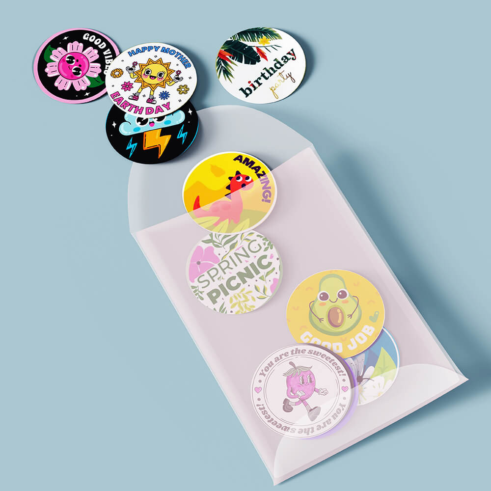 Die-Cut Stickers - Custom Shapes for Every Design | HiTech Albums