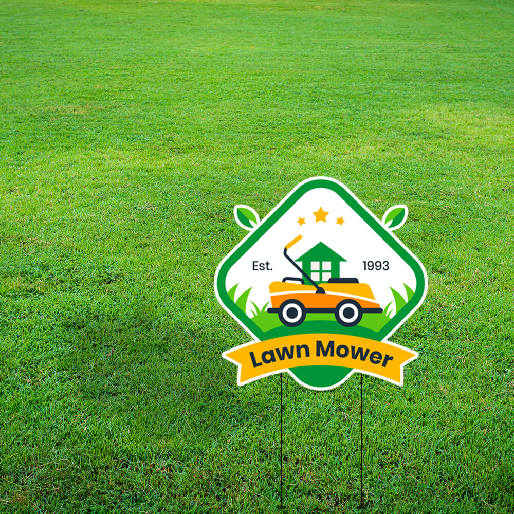 Die-Cut Yard Signs for Sale | Custom Outdoor Signs | HiTech Albums